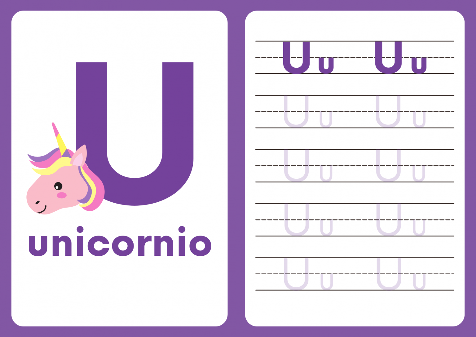 Practico los trazos: VOCALES - Orientacion Andujar