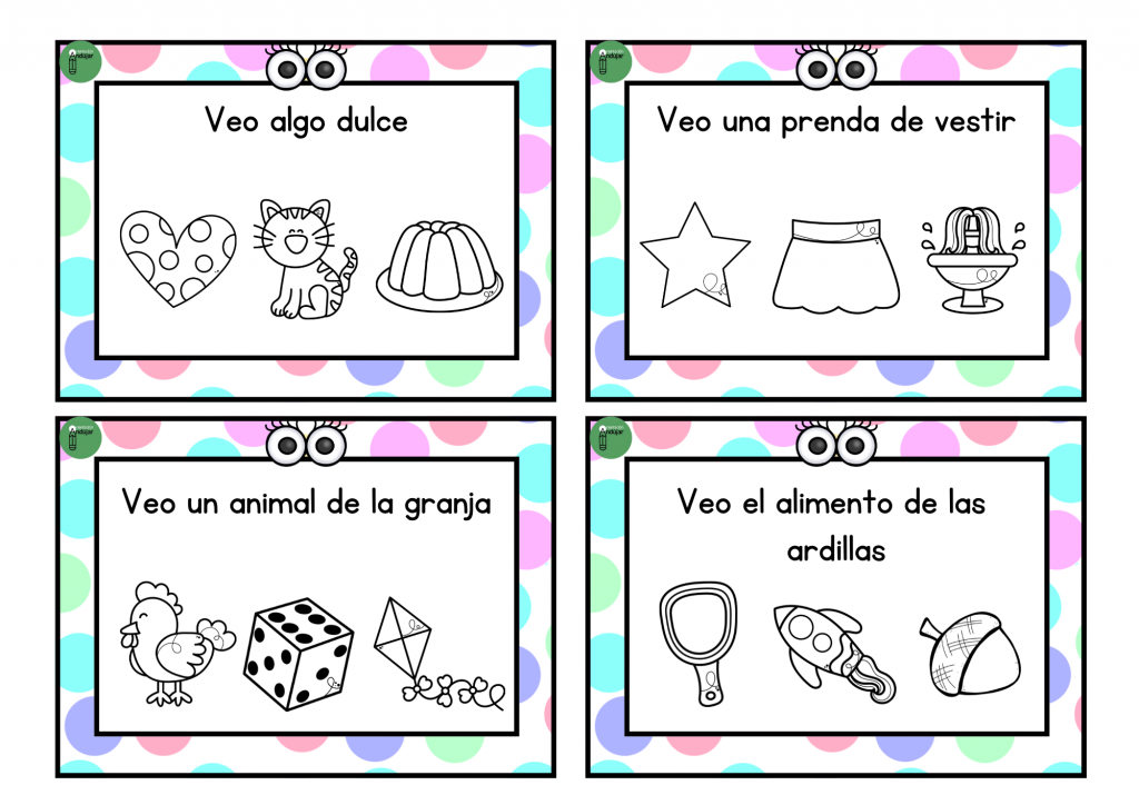 Comprensión de frases a partir de imagenes jugamos al Veo-veo ...