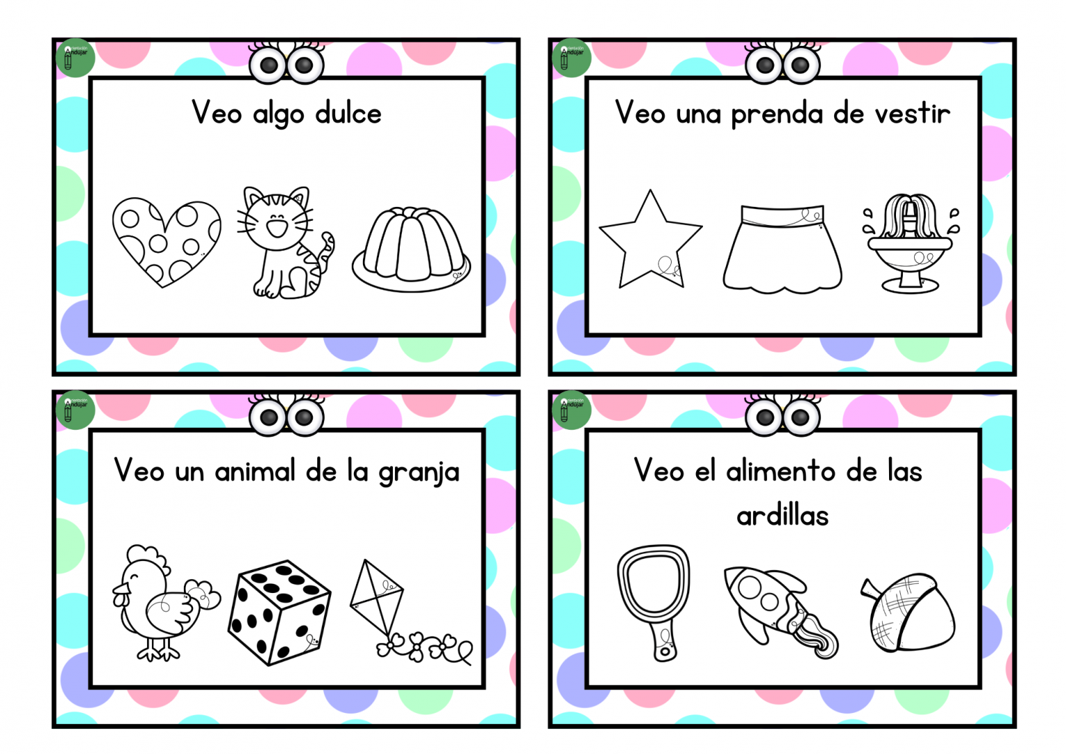 Veo-veo: Comprensión de frases - Orientacion Andujar