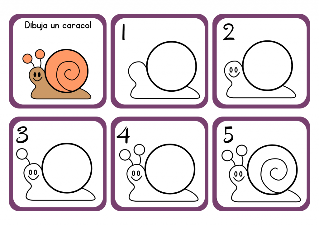 Dibujamos paso a paso - Actividades de infantil y primaria
