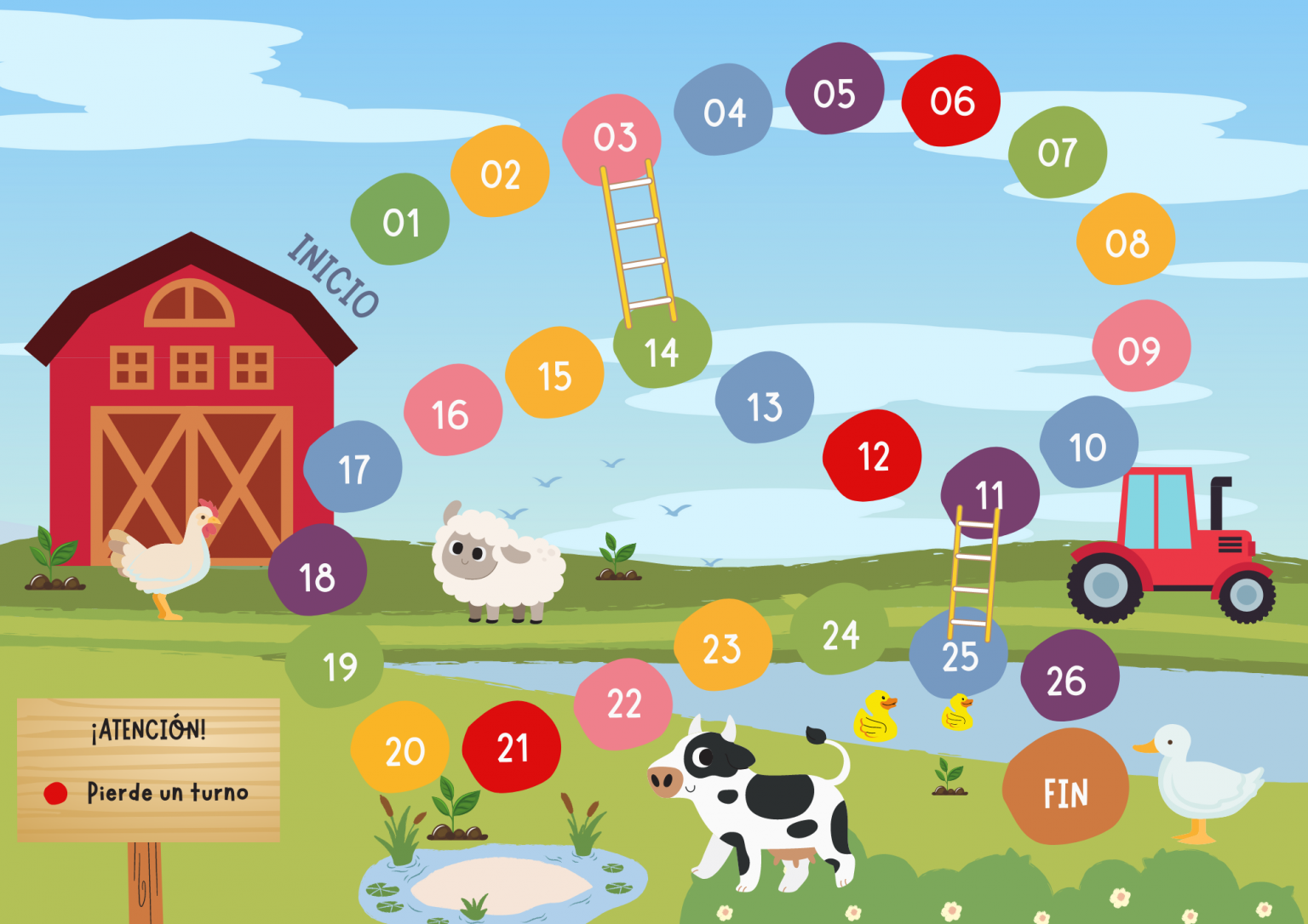 Pack de actividades de la Granja - Orientacion Andujar