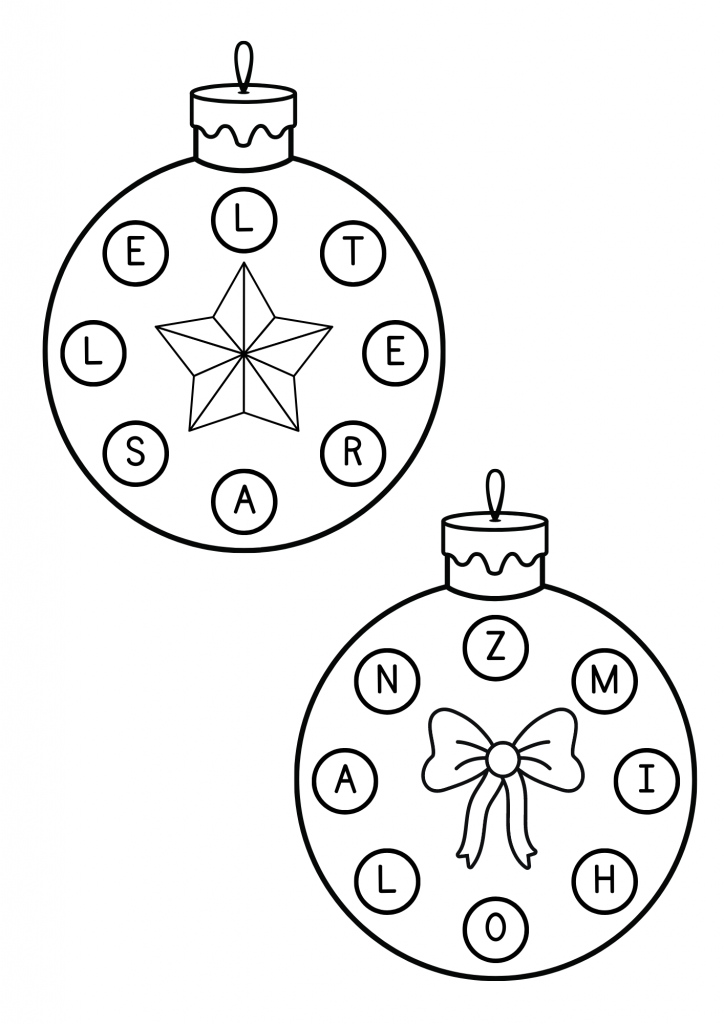 NAVIDAD: ruedas de letras - Orientacion Andujar
