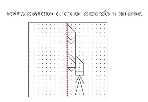 Atención y percepción visual Fichas para trabajar la simetría - Orientacion Andujar