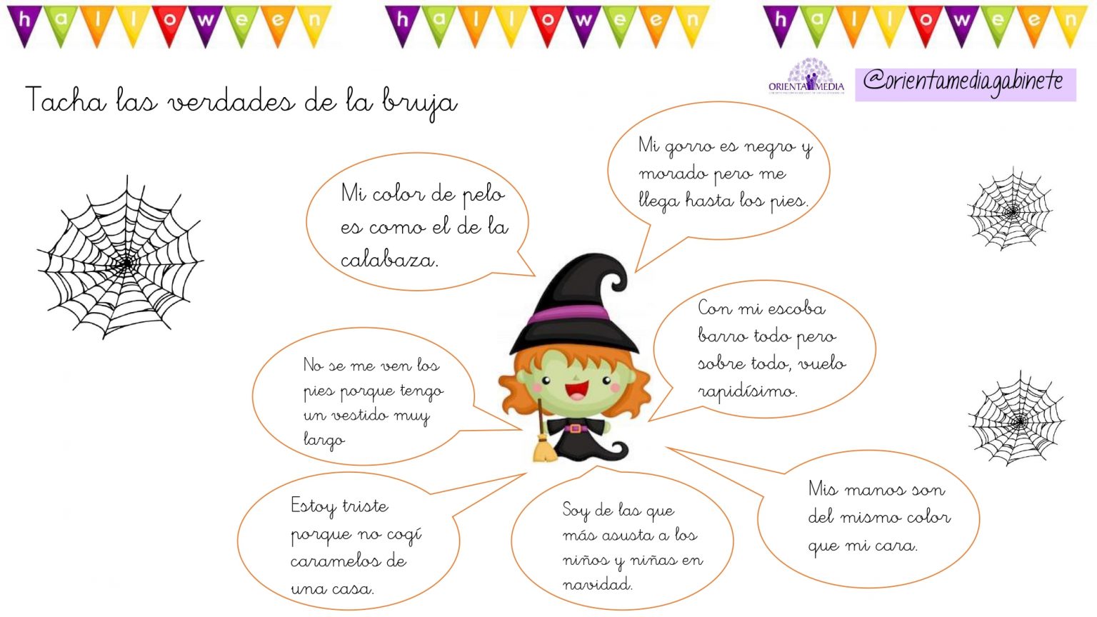 Actividades de Comprensión Lectora especial otoño halloween ...
