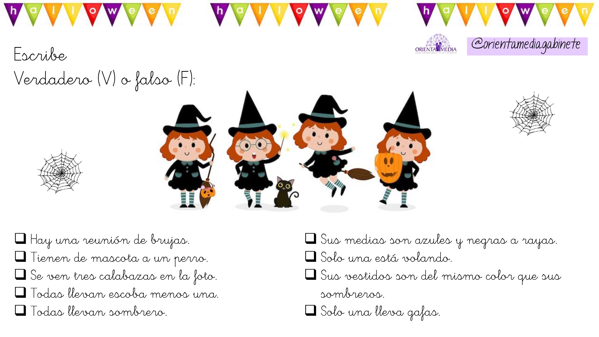 Actividades de Comprensión Lectora especial otoño halloween ...