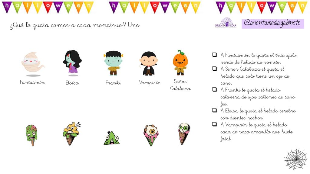 Actividades de Comprensión Lectora especial otoño halloween ...