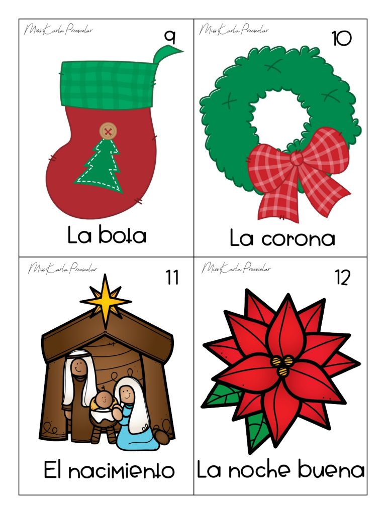 Bingo o lotería navideña - Orientacion Andujar