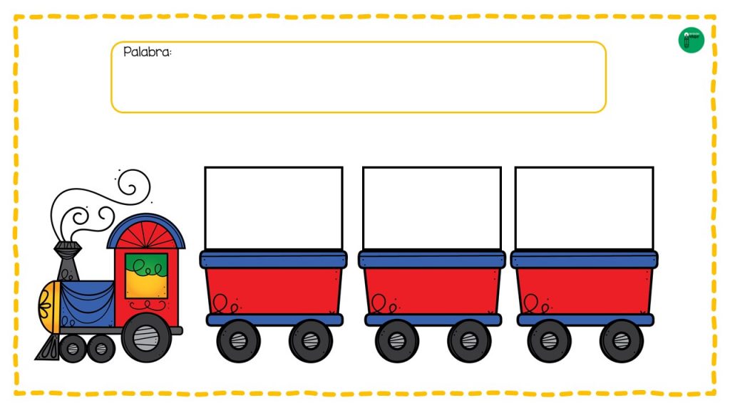 Plantillas: El tren de las sílabas - Orientacion Andujar