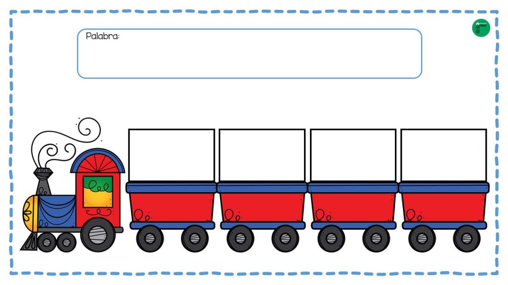 Plantillas: El tren de las sílabas - Orientacion Andujar