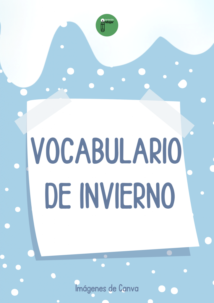 Molonas tarjetas vocabulario de invierno - Orientacion Andujar