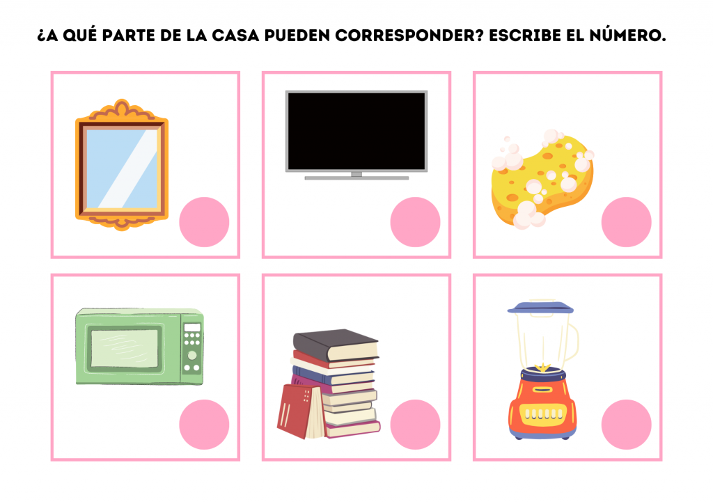 VOCABULARIO: partes de la casa - Orientacion Andujar