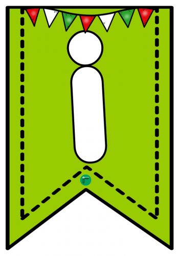 Banderines "Feliz Navidad" para decorar tu aula - Orientacion Andujar