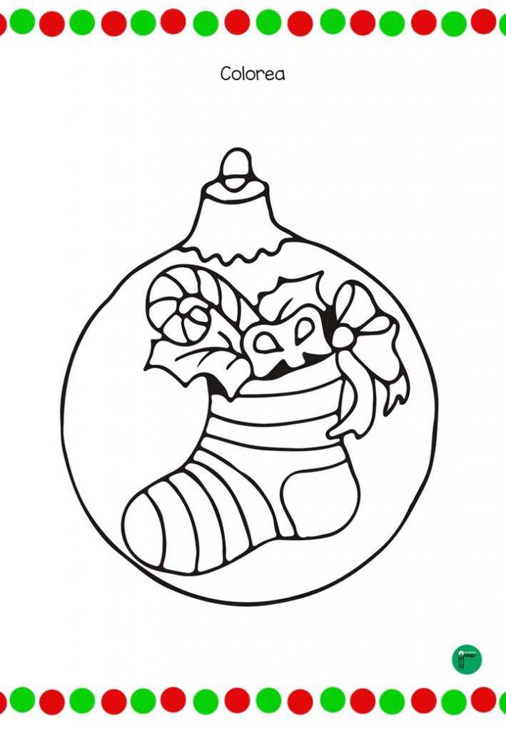 Fichas navideñas para ejercitar la motricidad fina - Orientacion Andujar