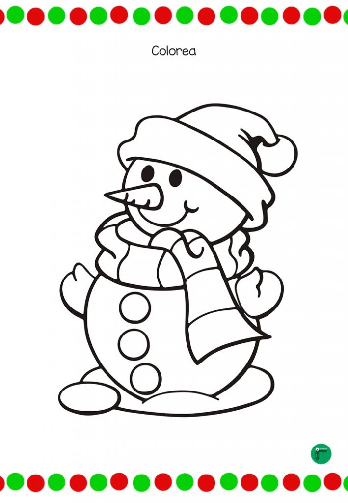 Fichas navideñas para ejercitar la motricidad fina - Orientacion Andujar