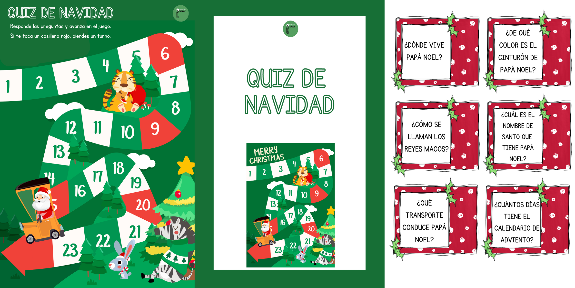 JUEGO EN FAMILIA: quiz de Navidad - Orientacion Andujar