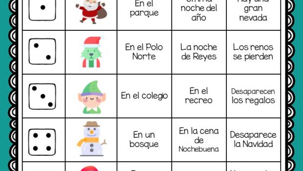 tablero historias Navidad - Orientación Andújar - Recursos Educativos