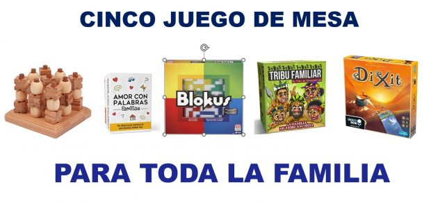 CINCO JUEGOS DE MESA PARA TODA LA FAMILIA - Orientacion Andujar