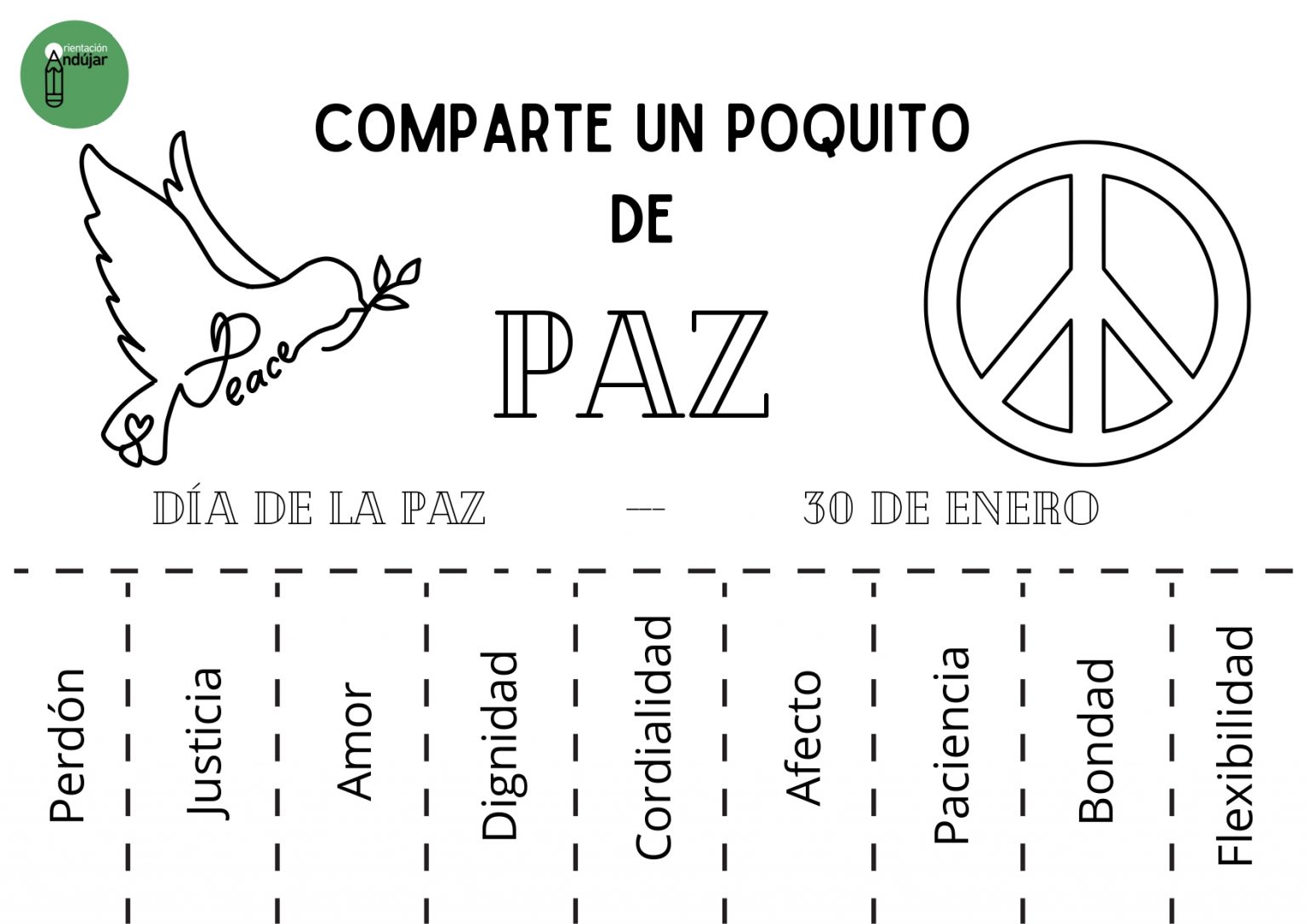 Súper recopilatorio de recursos para el Día Escolar de la Paz y la No ...