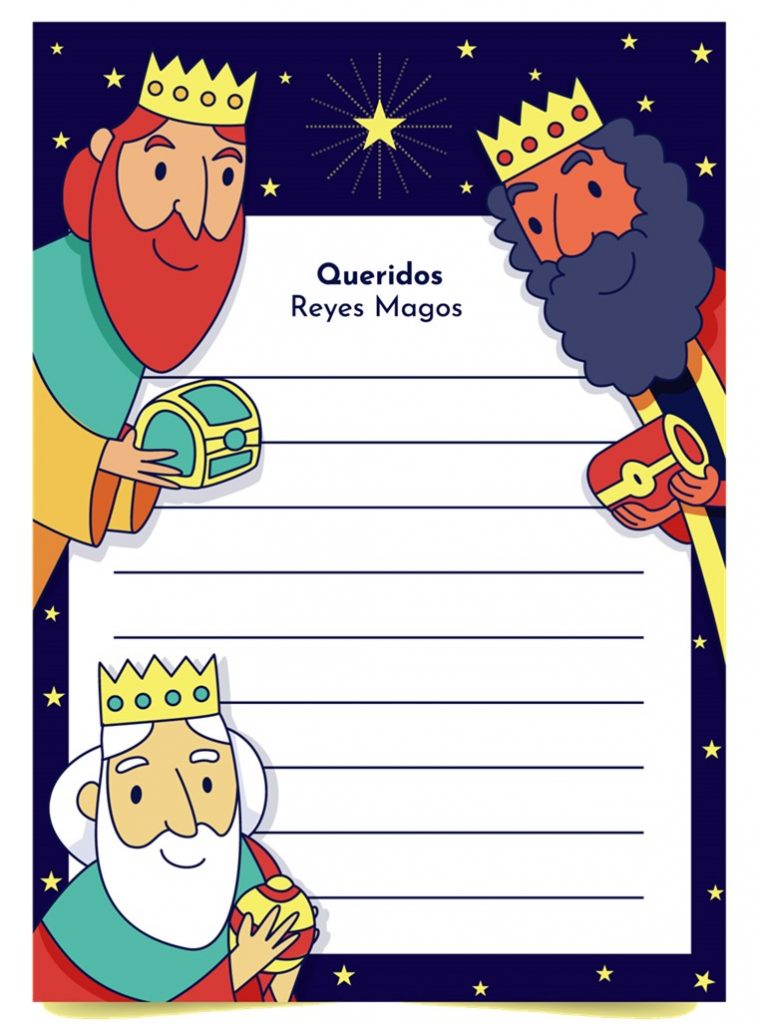 PRECIOSOS MODELOS DE CARTAS REYES MAGOS 2023 - Orientacion Andujar