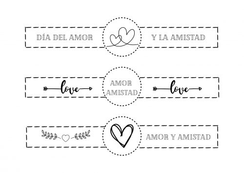 Pulseras DÍA DEL AMOR Y LA AMISTAD - Orientacion Andujar