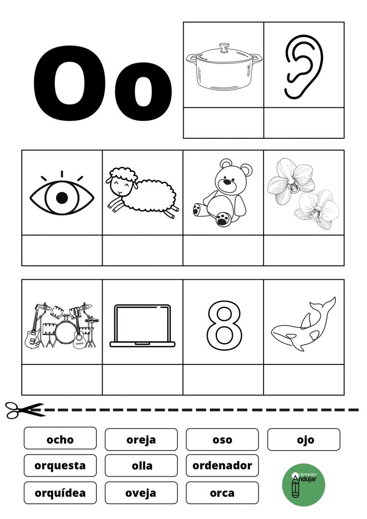 Recortable APRENDEMOS LAS VOCALES - Orientacion Andujar