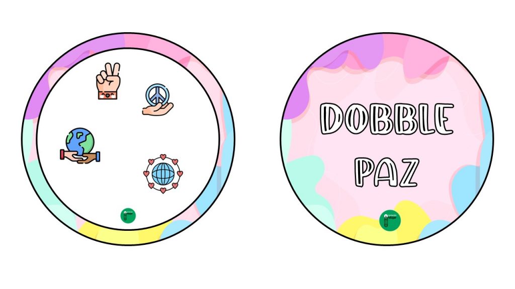 Divertido dobble de la paz - Orientacion Andujar