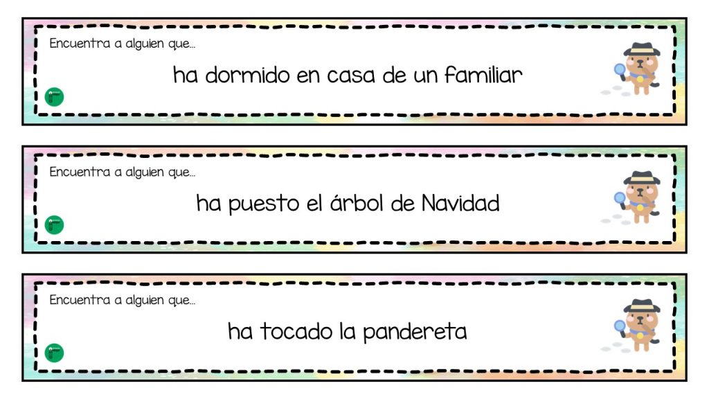 Dinámica primeros días tras las vacaciones de Navidad: "Encuentra a ...