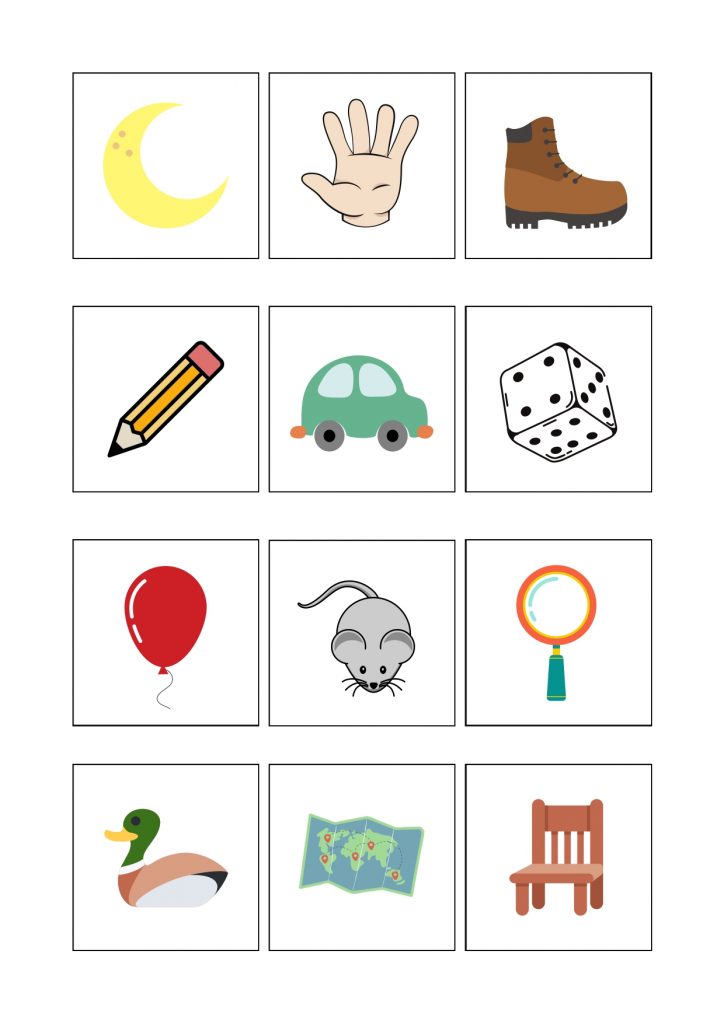 JUEGO BINGO SILÁBICO - Orientacion Andujar