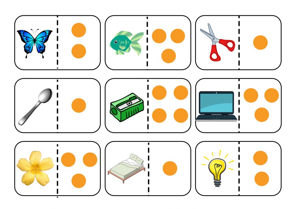 Divertido DOMINÓ SILÁBICO - Orientacion Andujar