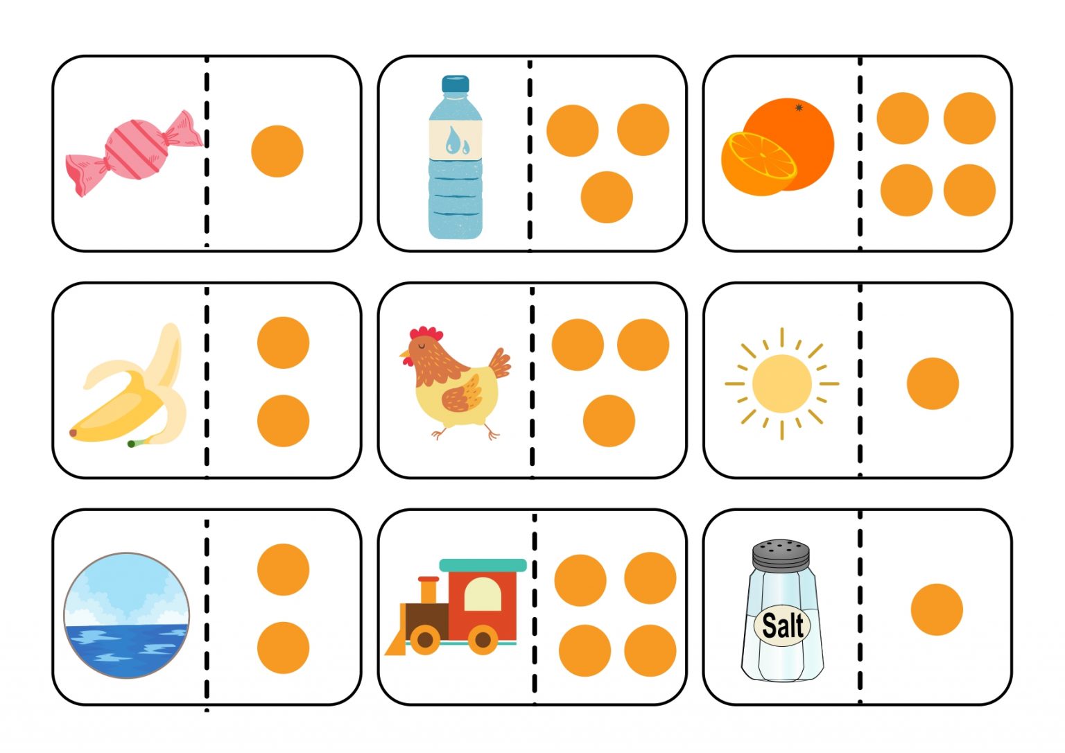 Divertido DOMINÓ SILÁBICO - Orientacion Andujar