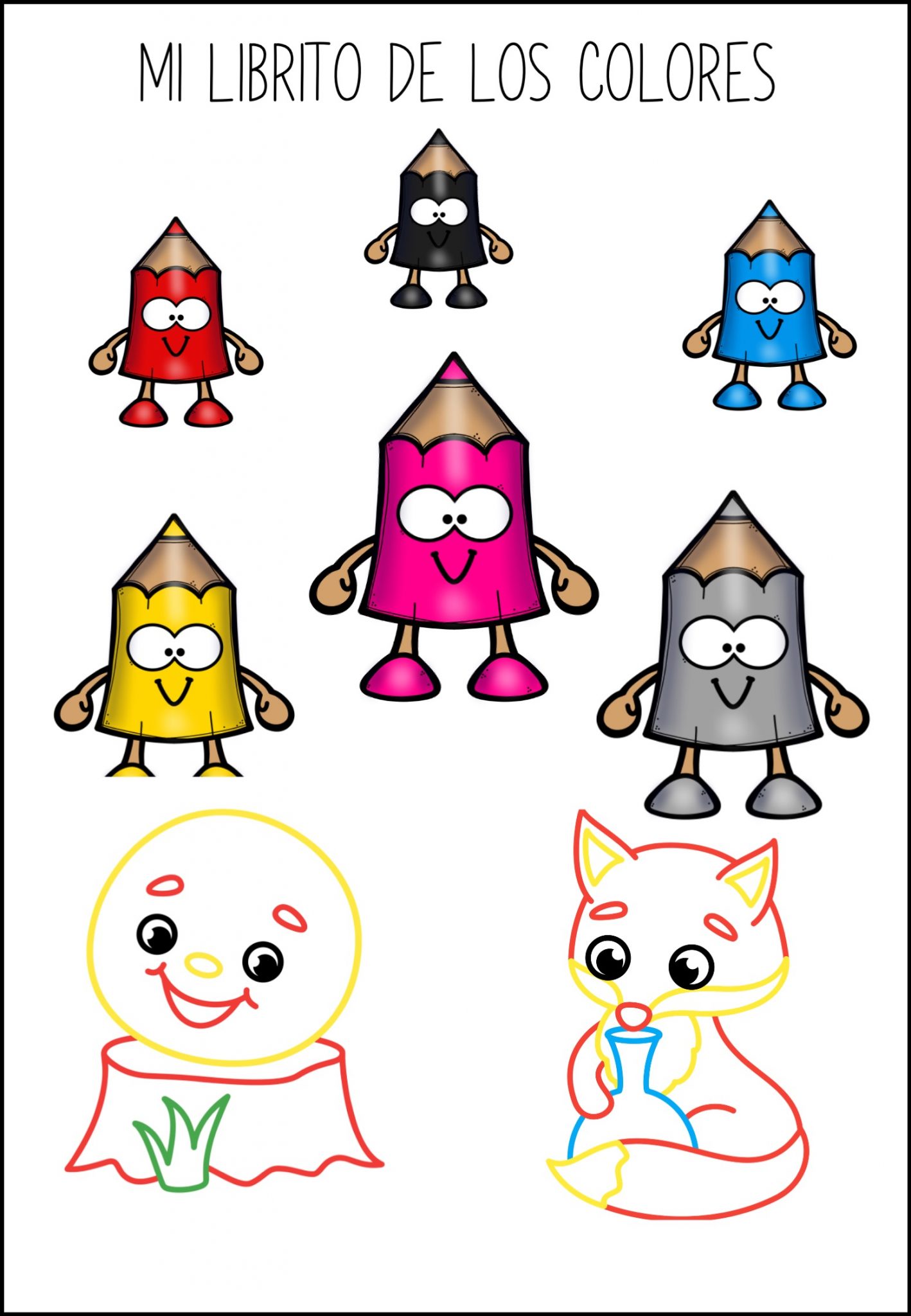 Mi Librito de Colores VOL.1 - Orientacion Andujar