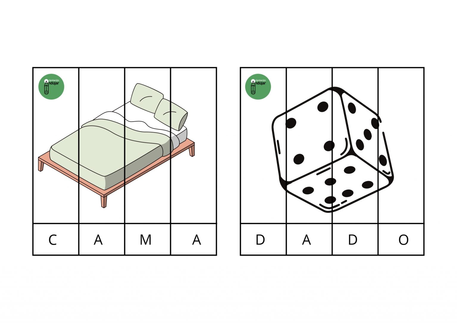 Divertidos rompecabezas de letras para formar palabras - Actividades de ...