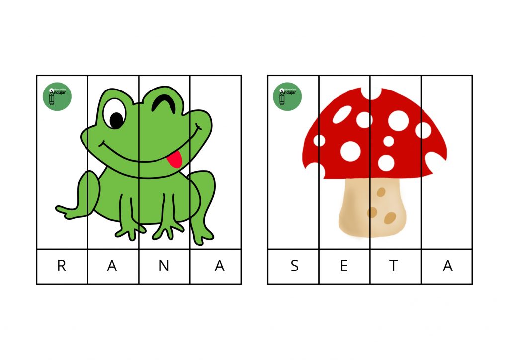 Divertidos rompecabezas de letras para formar palabras - Actividades de ...