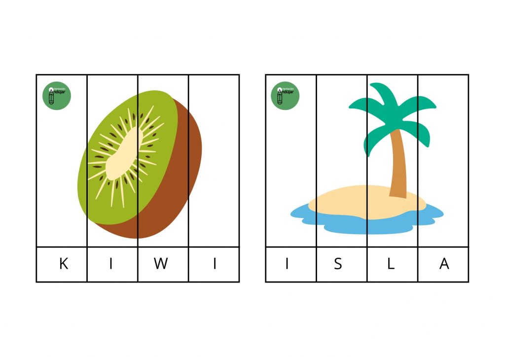 Divertidos rompecabezas de letras para formar palabras - Actividades de ...