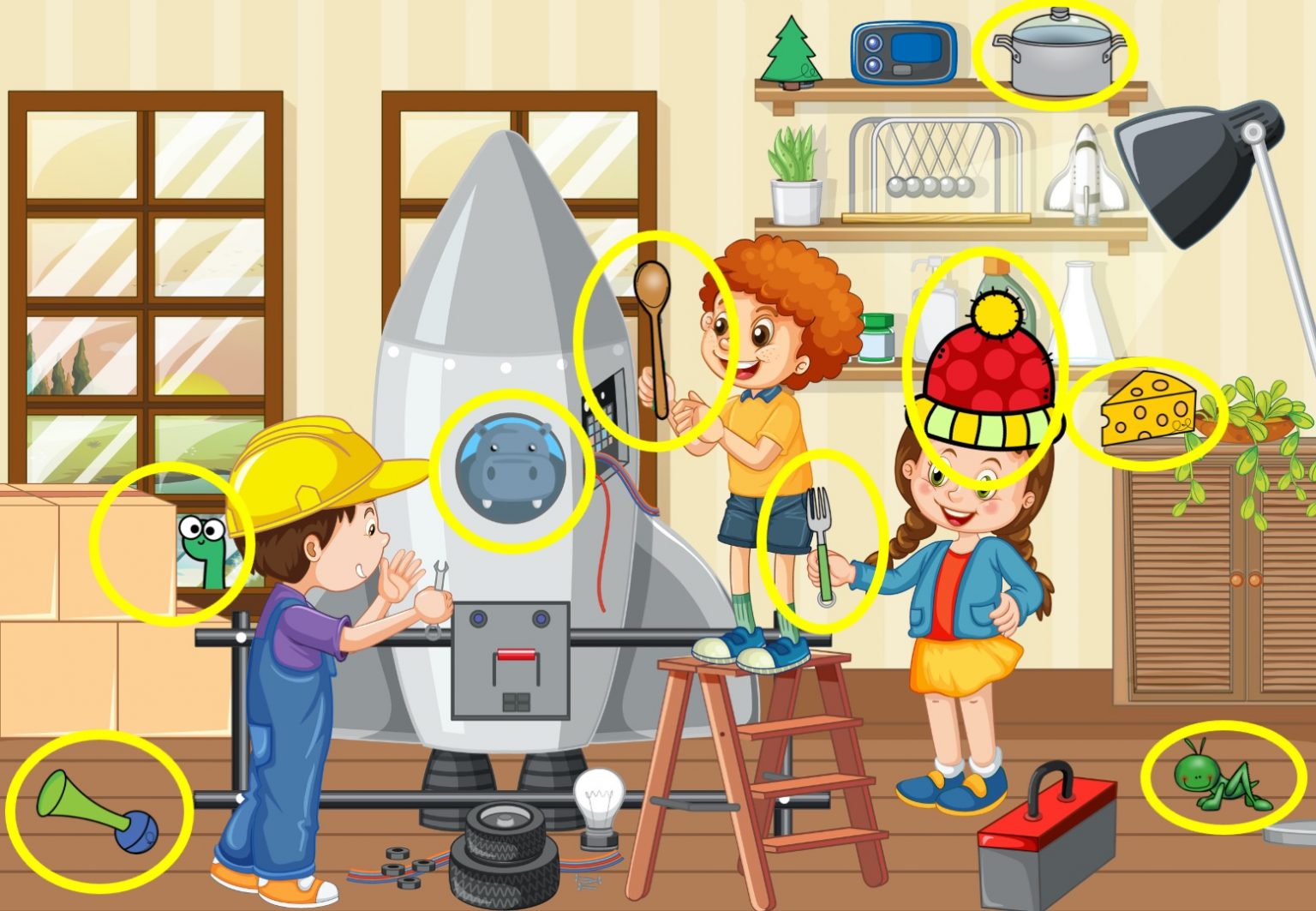 Láminas coloridas de absurdos visuales especiales para Niños/as TEA ...