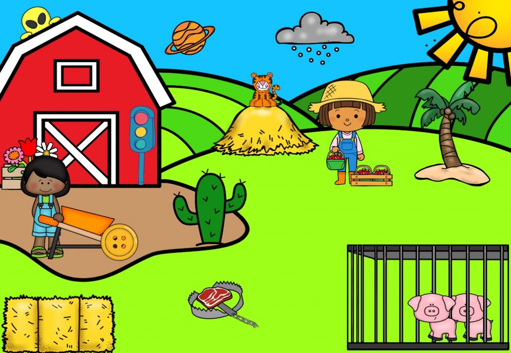 Láminas coloridas de absurdos visuales especiales para Niños/as TEA ...