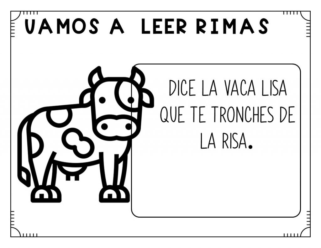 Bonito cuaderno de rimas con animales - Orientacion Andujar