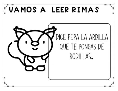 Bonito cuaderno de rimas con animales - Orientacion Andujar