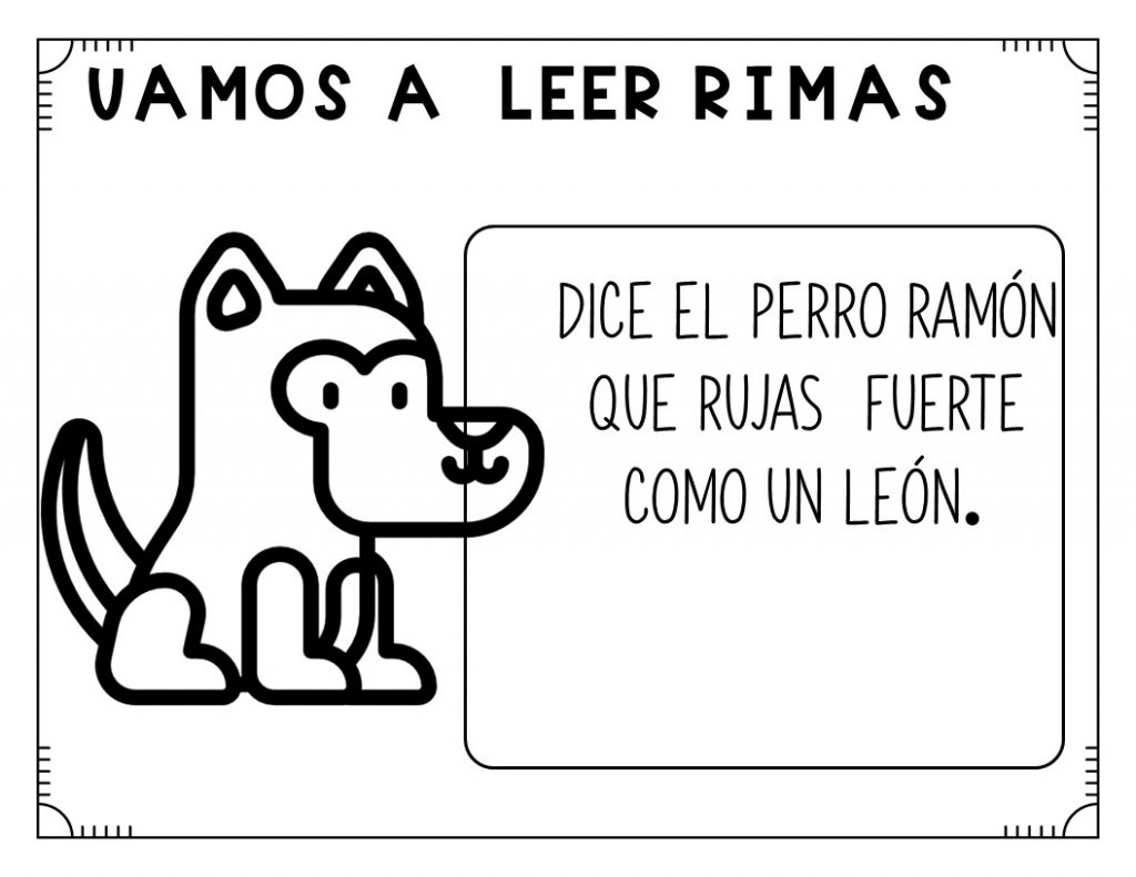 Bonito cuaderno de rimas con animales - Orientacion Andujar