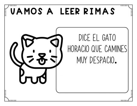 Bonito cuaderno de rimas con animales - Orientacion Andujar