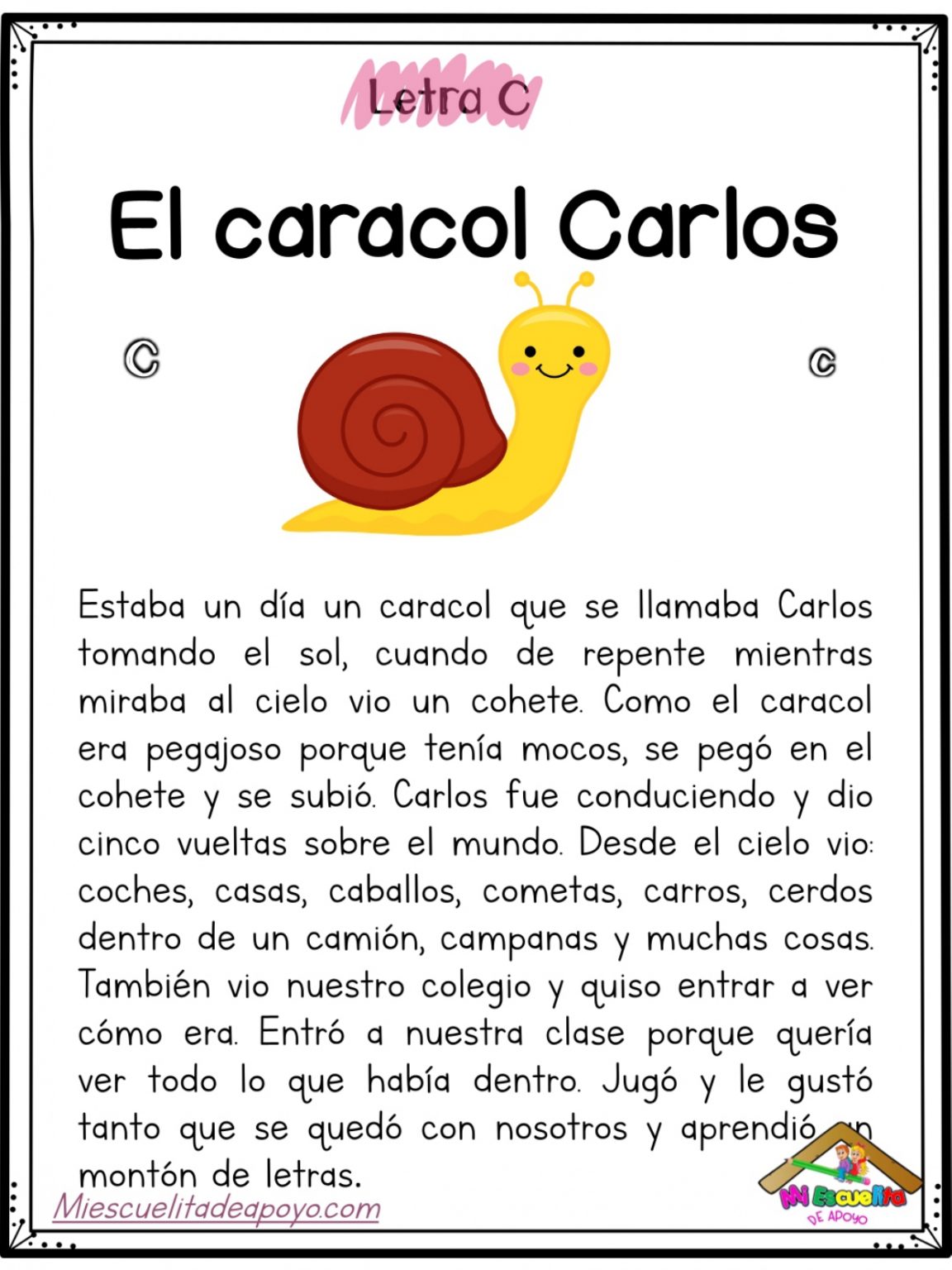 Bonitos Cuentos con las Letras del Abecedario - Orientacion Andujar