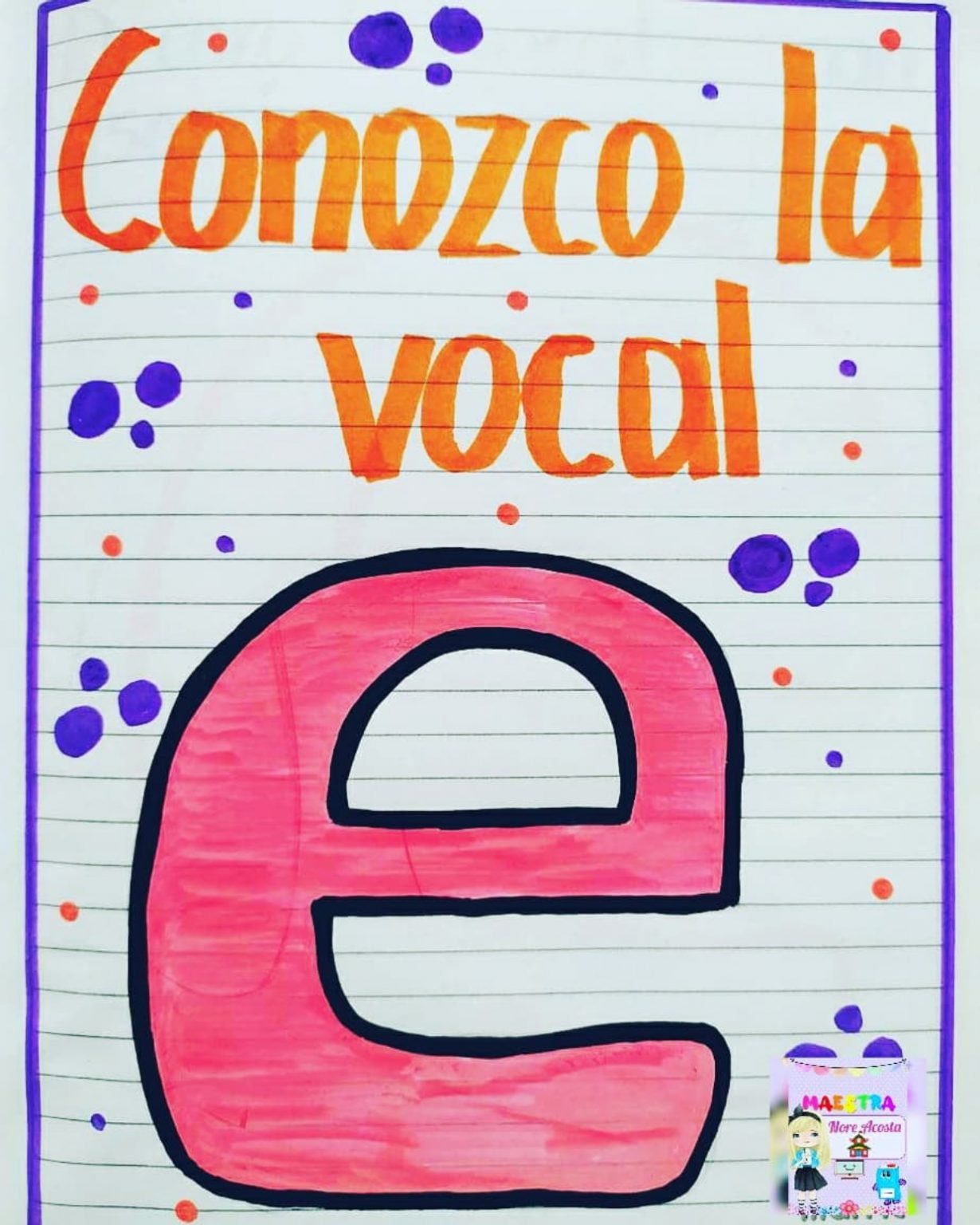 Cuaderno guia nos aprendemos las vocales - Orientacion Andujar