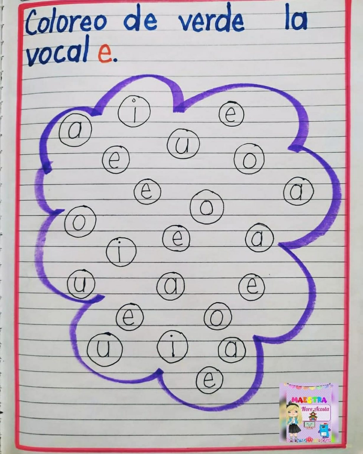 Cuaderno guia nos aprendemos las vocales - Orientacion Andujar