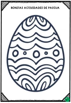 MI CUADERNILLO DE COLOREAR HUEVOS DE PASCUA - Orientacion Andujar