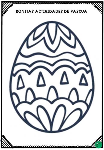 MI CUADERNILLO DE COLOREAR HUEVOS DE PASCUA - Orientacion Andujar