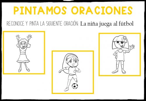 MI CUADERNITO DE PINTAR ORACIONES - Orientacion Andujar