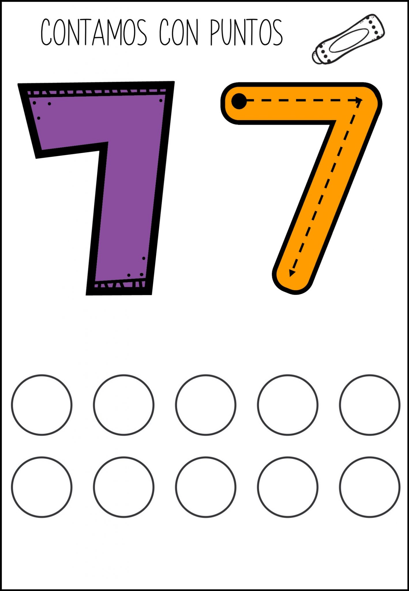 MI LIBRITO DE CONTAR CON PUNTOS VOL. 1 - Orientacion Andujar