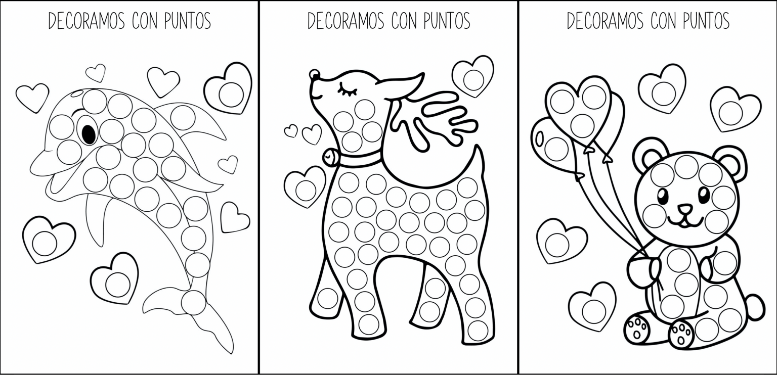 MOTRICIDAD GRUESA MI LIBRITO DE DECORAR CON PUNTOS VOL. 1 - Orientacion ...