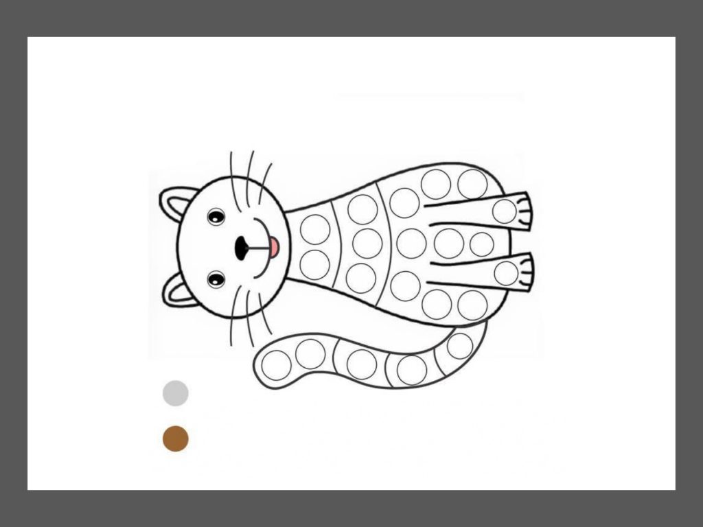 Fichas de animales para pintar con dedos - Orientacion Andujar