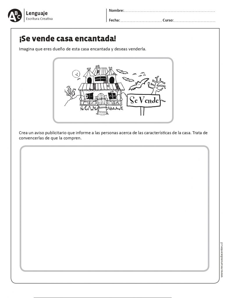 Recopilatorio de 75 fichas de escritura creativa para primaria pos ...